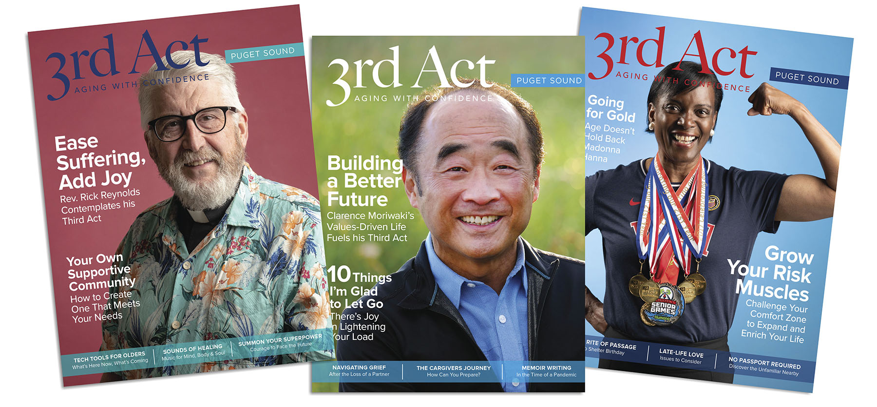 Subscribe to 3rd Act, a bold, fresh, lifestyle magazine for older adults